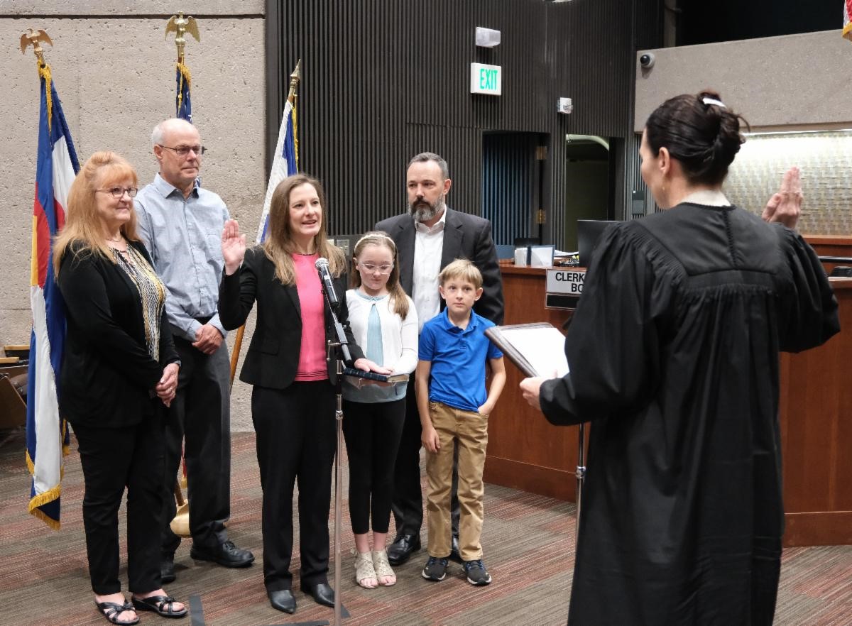 Ceremonial Swearing-In Welcomes Commissioner Lauren Nelson to Board of ...